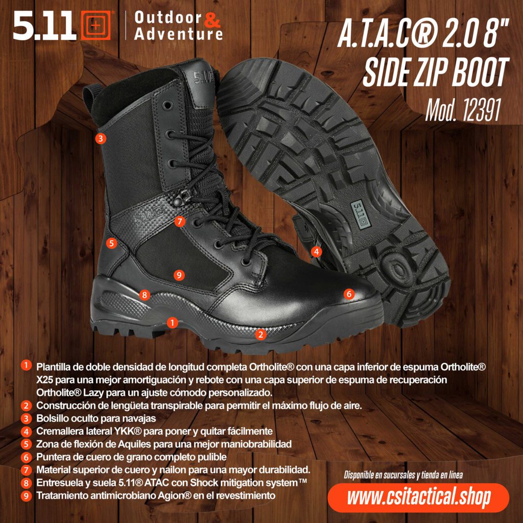 ATAC 2.0 8 IN - Academia CSI Tactical